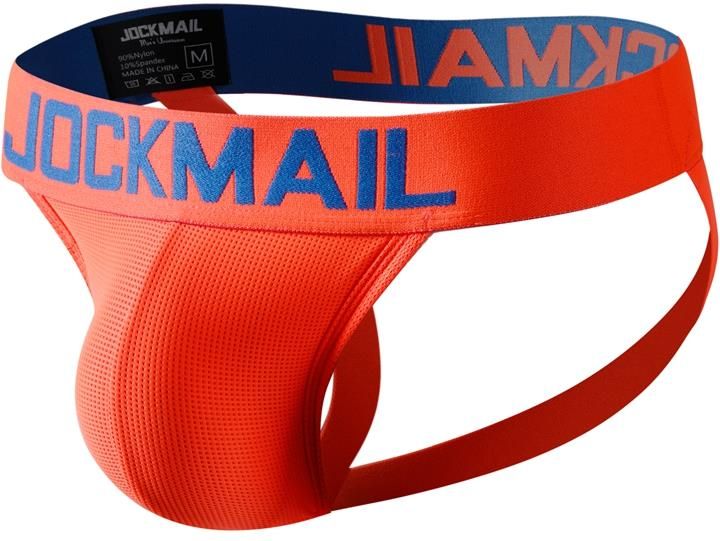 Jockmail Jockmail Jockstrap Neon Pomarańczowe Xl - Ceneo.pl