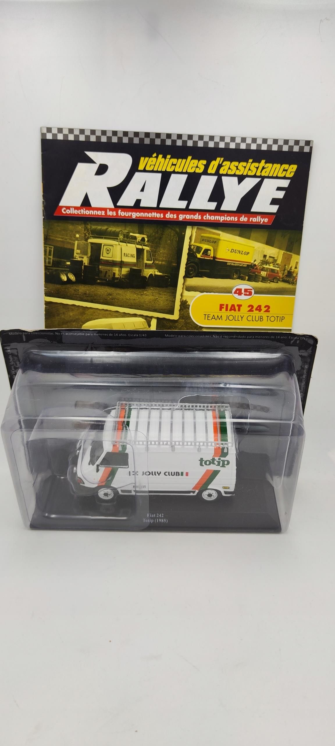 Fiat 242 Team Jolly Club Totip 1985 #45 1:43 Atlas - Ceny i opinie ...