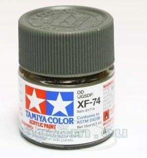 Tamiya XF-74 Farba akrylowa Olive Drab Jgsdf 1 - Ceny i opinie - Ceneo.pl