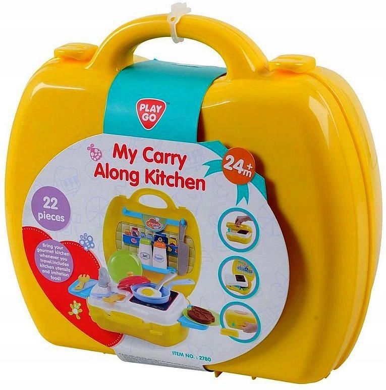 Zabawka Play & Go Playgo My Carry Along Kitchen Kuchnia W Walizeczce ...