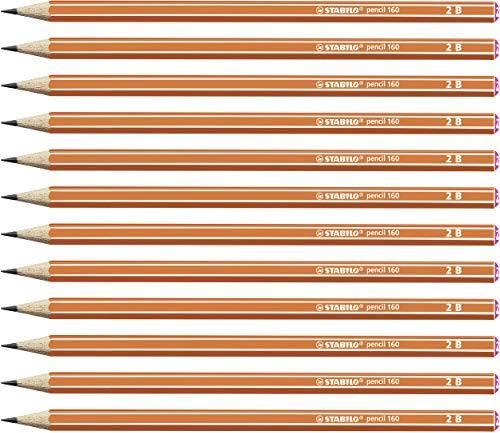 Stabilo Ołówek Pencil 160 2B Pudełko 12szt. Kolor Pomarańczowy - Ceny i ...