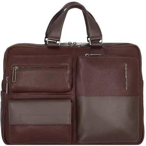 Torba na laptopa Piquadro Ronnie Briefcase Leather 43cm Laptop ...
