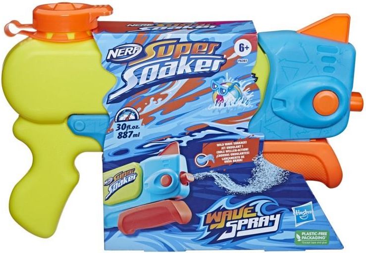 Hasbro Nerf Super Soaker - Wave spray Water Blaster F6397 - Ceny i ...