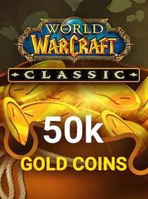 World of Warcraft WoW Classic Gold Coins 50k - Karta Pre-paid ...