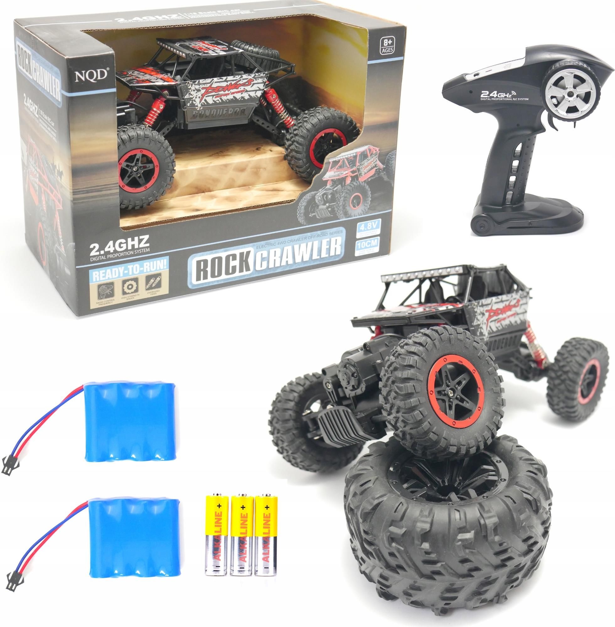 Nqd Samochód Zdalnie Sterowany Rock Crawler 4X4 - Ceny i opinie - Ceneo.pl