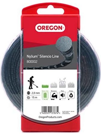 Oregon Nylium Silencio Żyłka Do Koszenia, Zapasowy Sznurek Okrągły Do ...