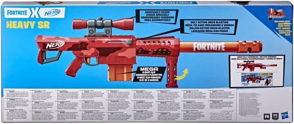 Nerf Snajperka Fortnite Heavy Sr Tarcza El - Ceny i opinie - Ceneo.pl