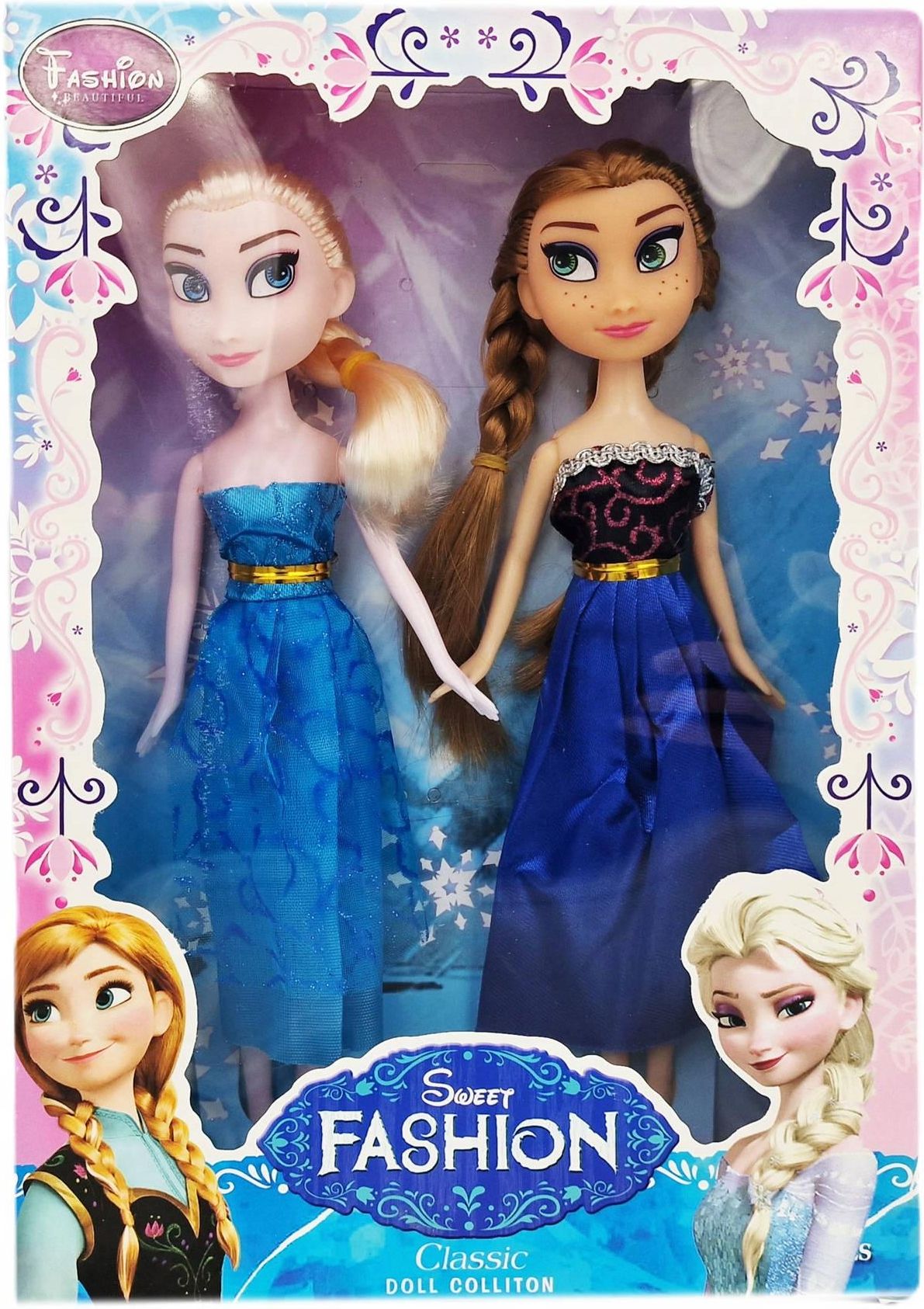 Lalka Toys Kraina Lodu Lalka Anna Elsa Frozen Zestaw 2 Lalki - Ceny i ...
