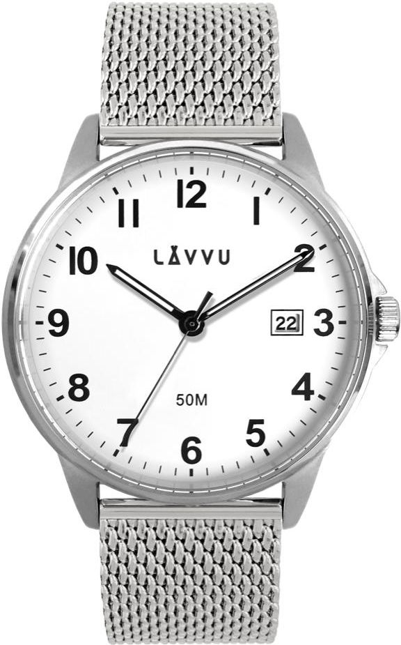 Lavvu GÖTEBORG MESH biały/srebrny - Zegarki - Ceny i opinie - Ceneo.pl