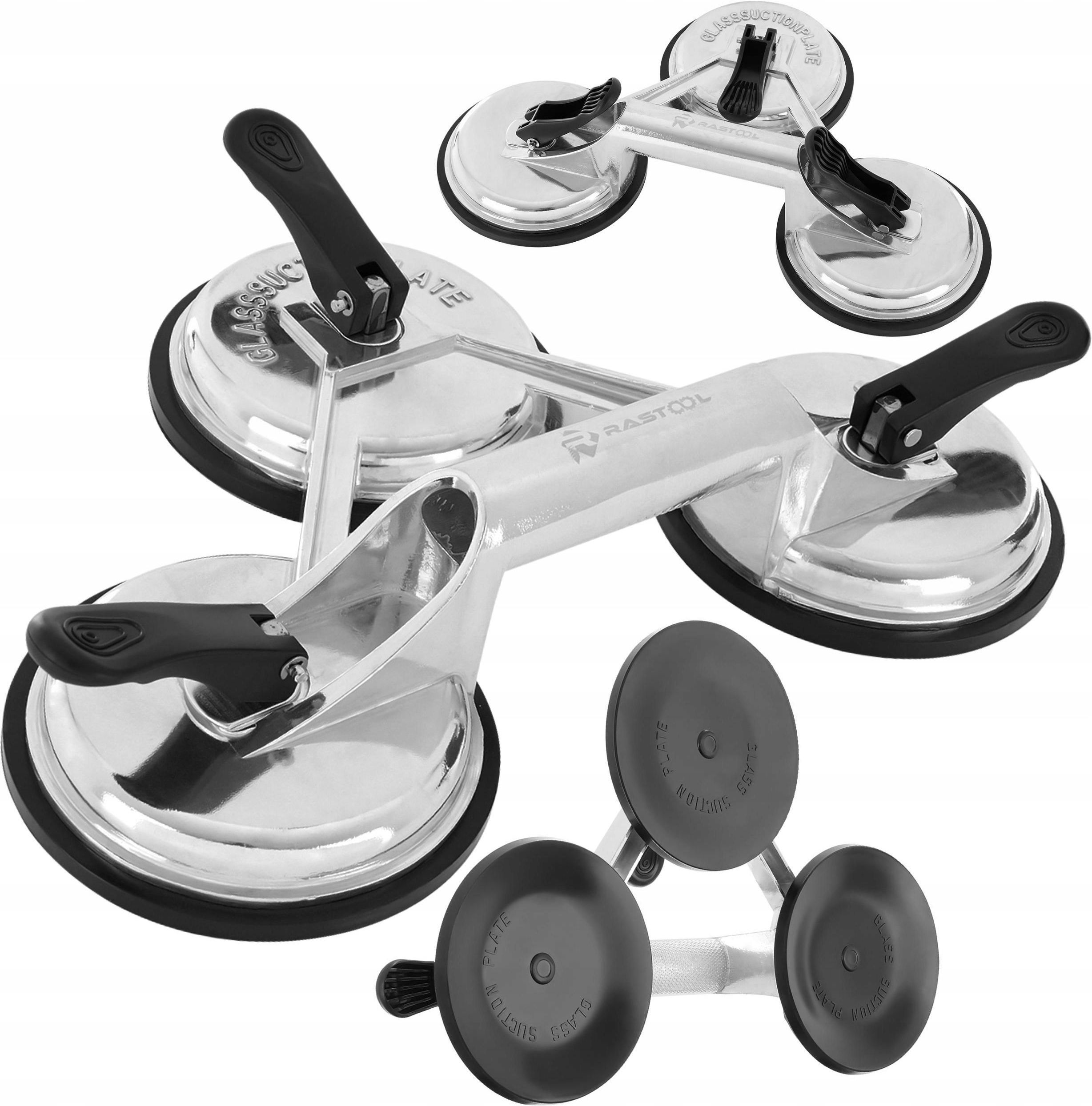 Rastool Przyssawka Do Szyb 3X Uchwyt Szkła Glazury Płytek - opinie i ...