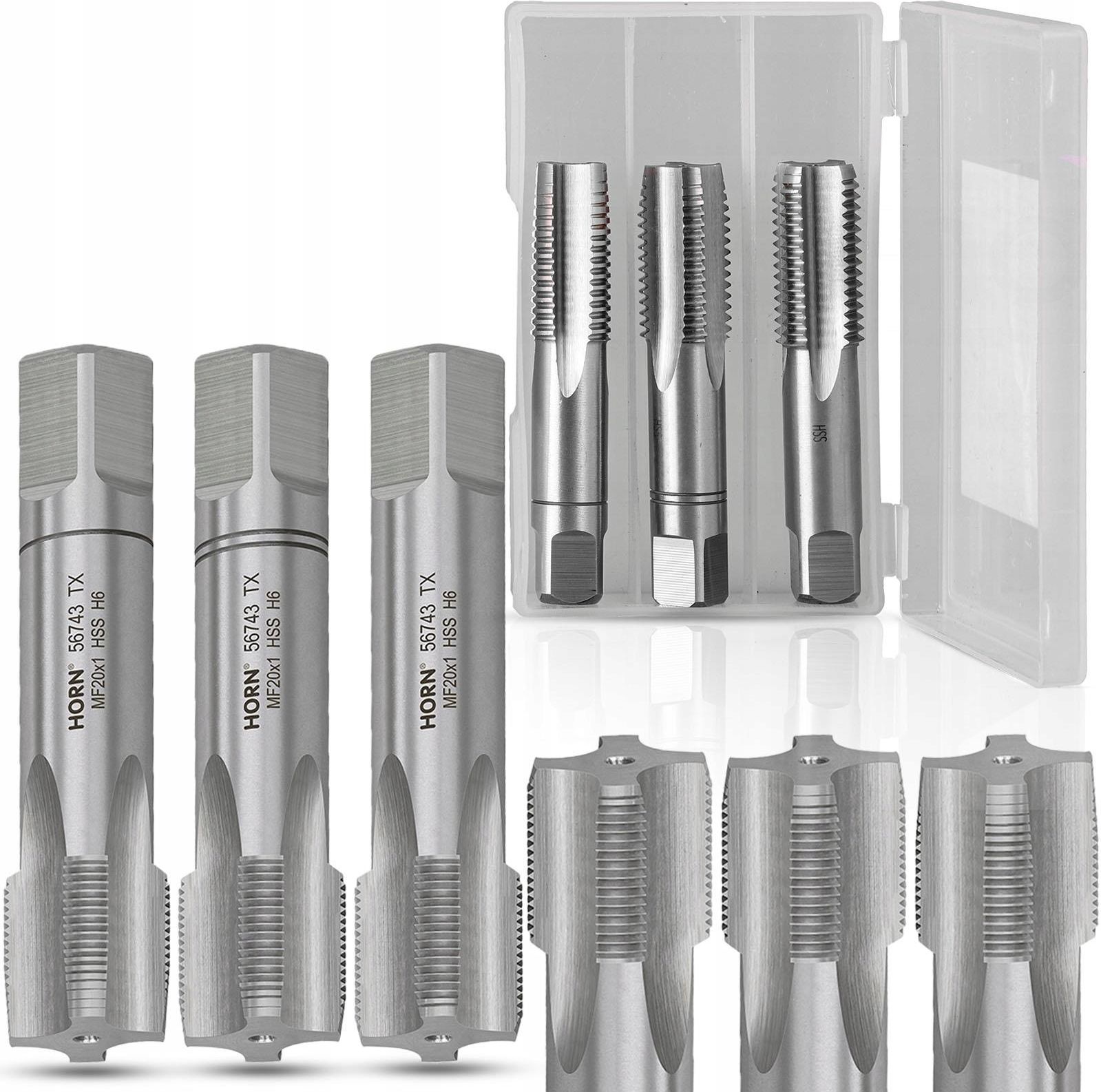 Horn Gwintownik M20 Hss Gwint Mf20X100 Mm Komplet 3szt.56743W - Opinie i ceny na Ceneo.pl