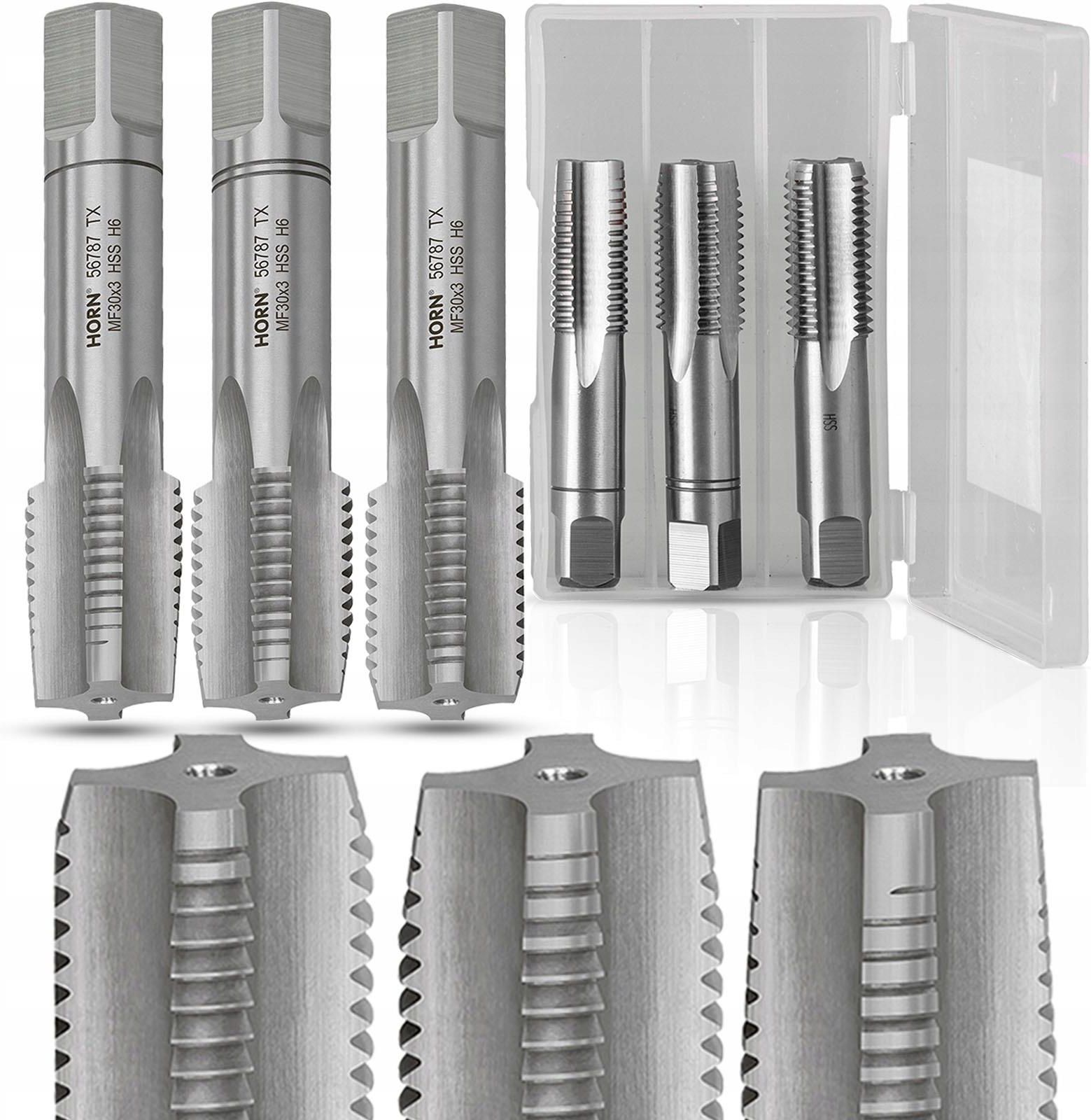 Horn Gwintownik M30 Hss Gwint Mf30X300 Mm Komplet 3szt.56787W - Opinie i ceny na Ceneo.pl