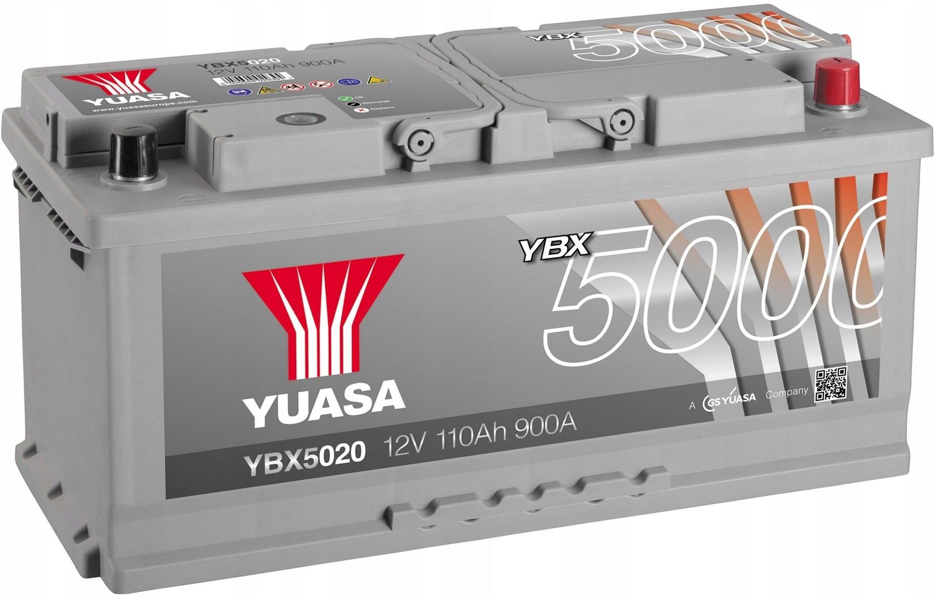 AKUMULATOR YUASA YBX5020 12 V 110Ah 900 A - Opinie i ceny na Ceneo.pl