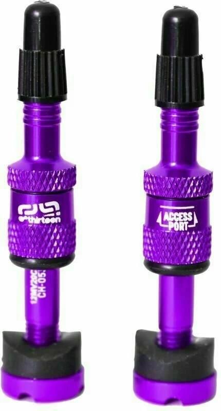 E Thirteen Quick Fill Tire Plasma Valves 19 23mm Eggplant Set - Ceny i ...