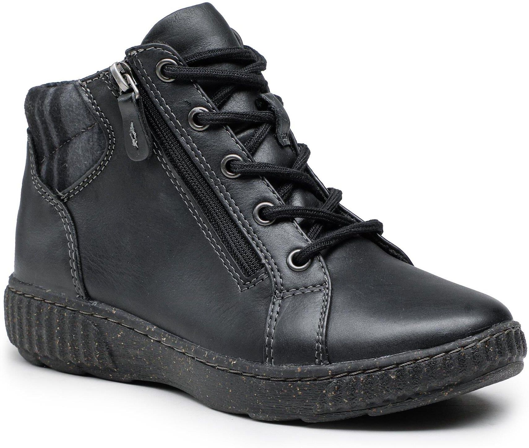 Clarks Botki Caroline Park 261677024 Czarny - Ceny i opinie - Ceneo.pl