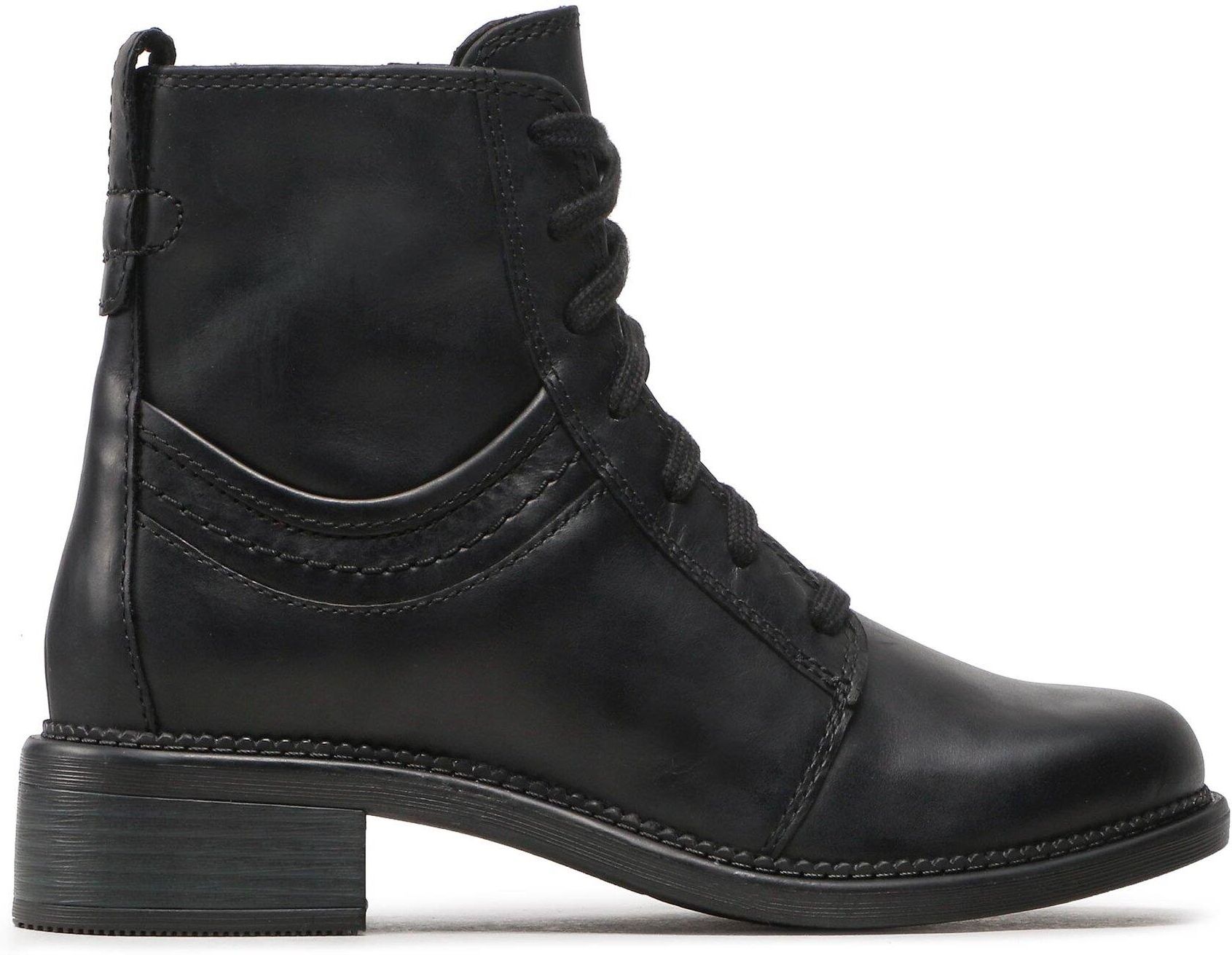 Clarks Botki Maye Step 261683954 Czarny - Ceny i opinie - Ceneo.pl