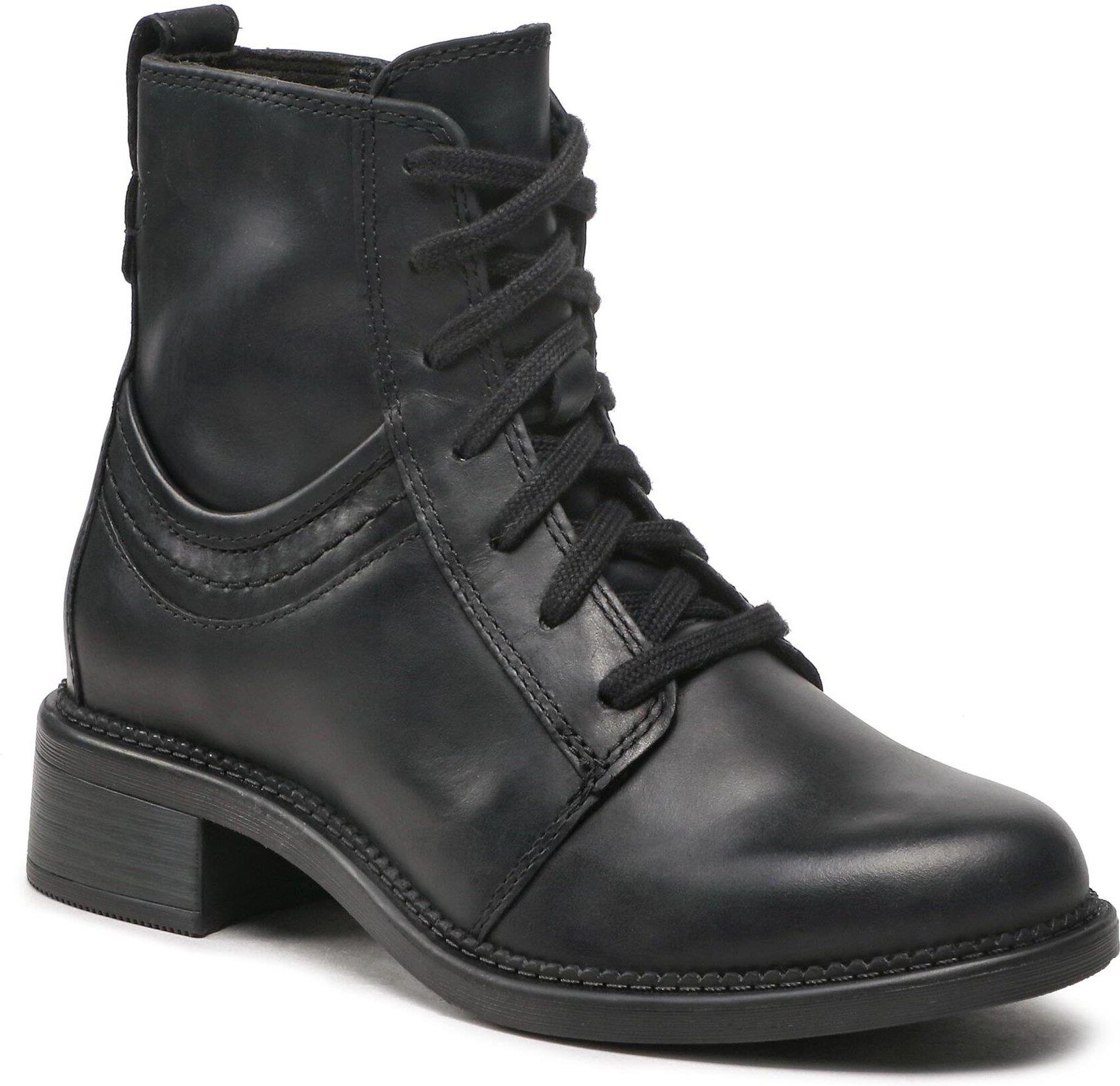 Clarks Botki Maye Step 261683954 Czarny - Ceny i opinie - Ceneo.pl