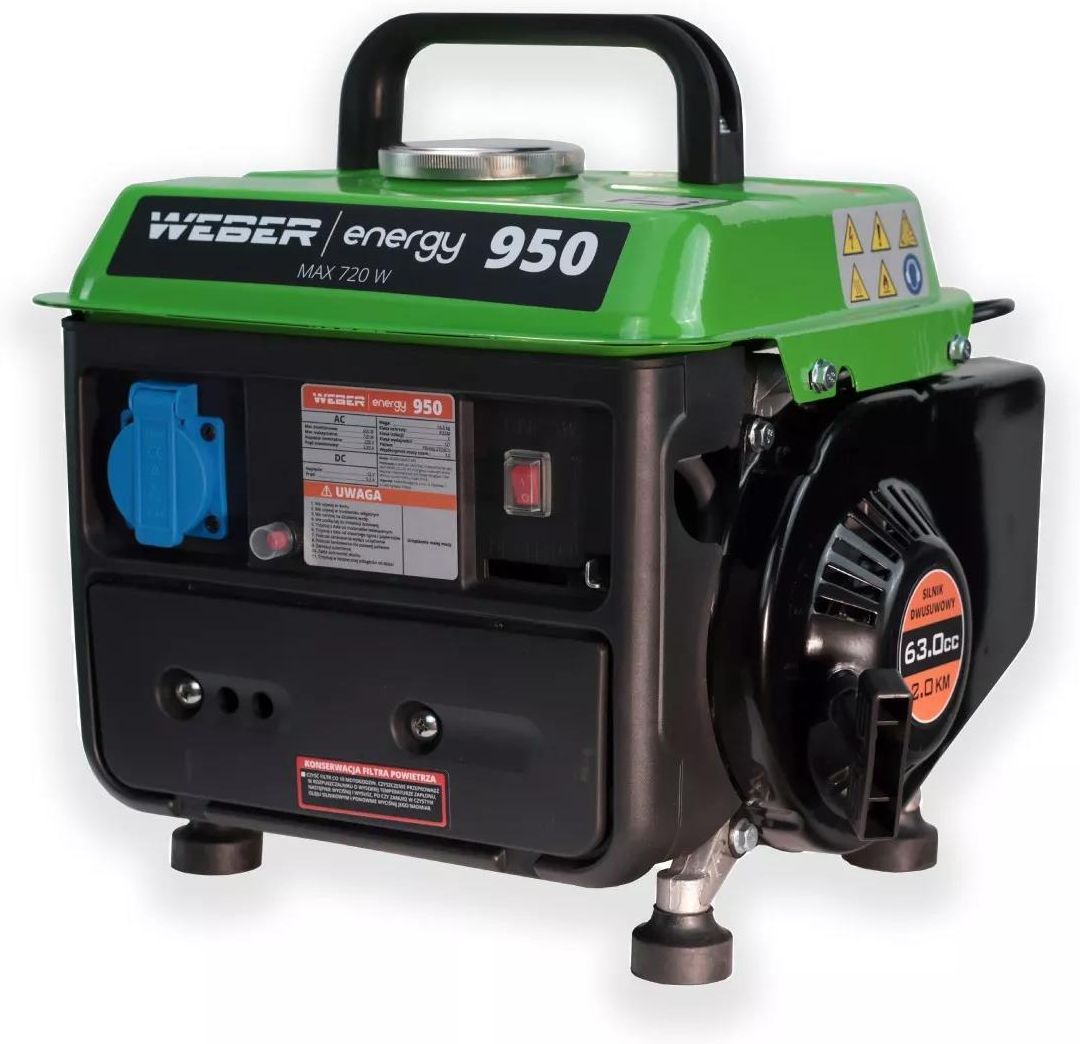 Generator prądu Agregat prądotwórczy Weber Energy 950 o mocy 0,65 kW ...