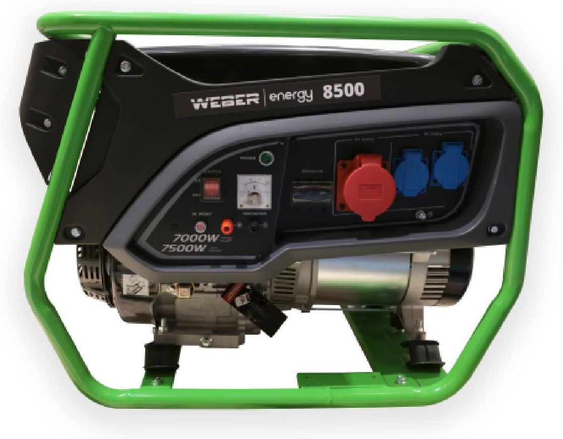 Generator prądu Agregat prądotwórczy Weber Energy 8500 AVR o mocy 7 kW ...