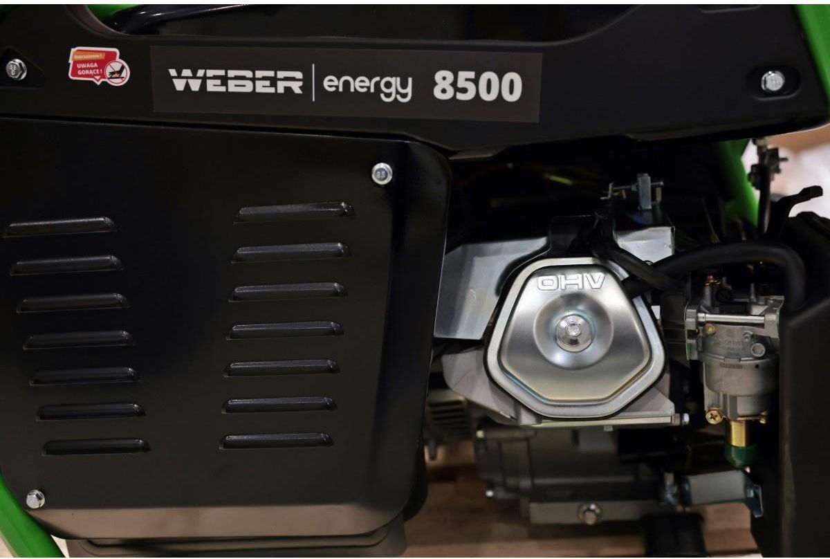 Generator prądu Agregat prądotwórczy Weber Energy 8500 AVR o mocy 7 kW ...