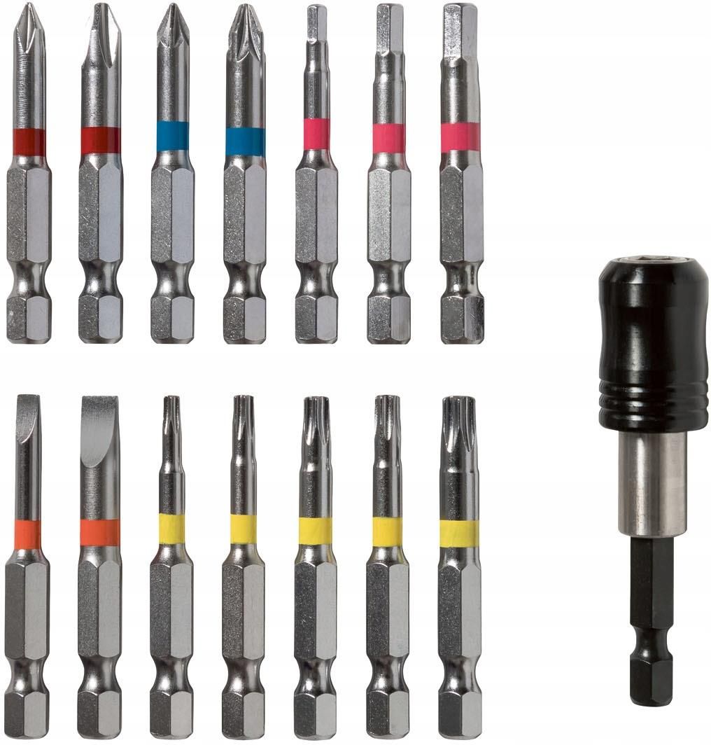 Parkside Zestaw Bitów Bits Bity Długie 15El Etui 373115PBS3B3R3 ...