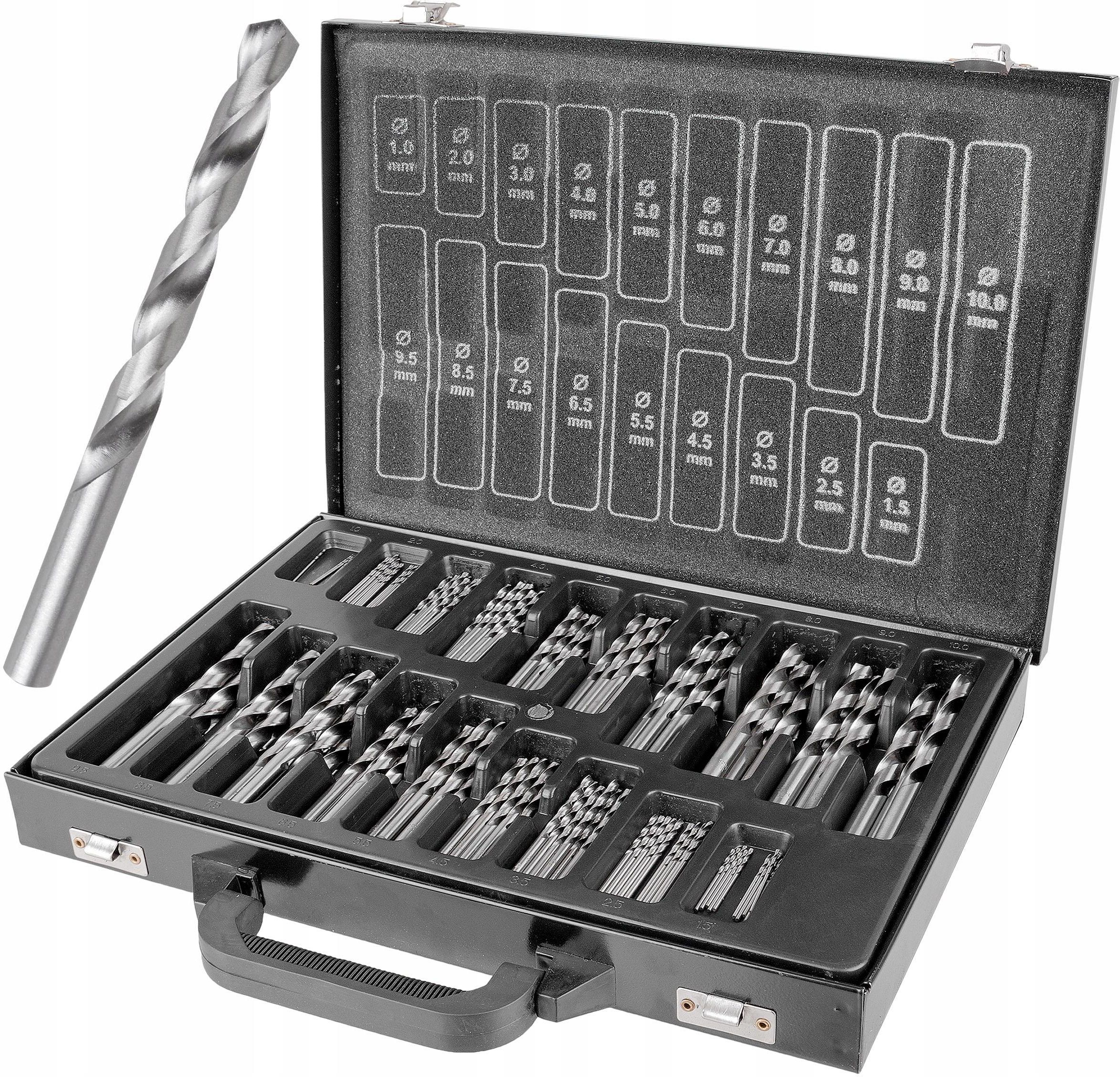Wiertło Euro Craft Zestaw Wierteł Do Metalu 170 Hss Wiertła Wiertło ...