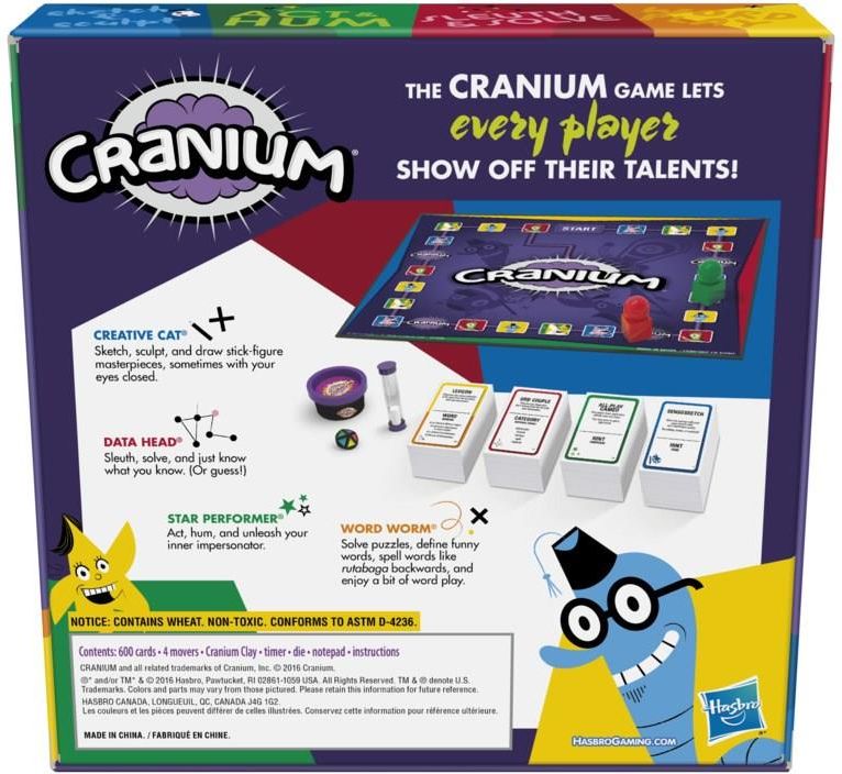 Hasbro Gaming Cranium Game C1939 - Gra planszowa. Ceny i opinie - Ceneo.pl