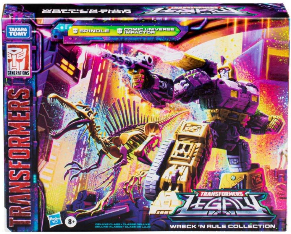 Hasbro Transformers Legacy Wreck ‘N Rule Collection Impactor i Spindle ...