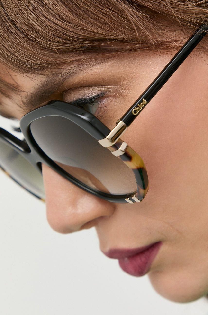 Chloé okulary przeciwsłoneczne damskie kolor zielony - Ceny i opinie ...