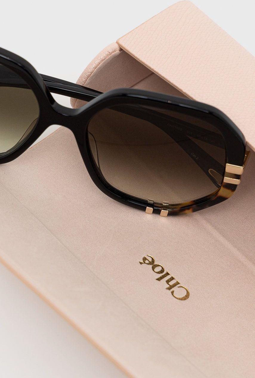 Chloé okulary przeciwsłoneczne damskie kolor zielony - Ceny i opinie ...