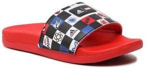 Klapki adidas - adilette Comfort Spiderma HP7758 White/Black/Multi ...