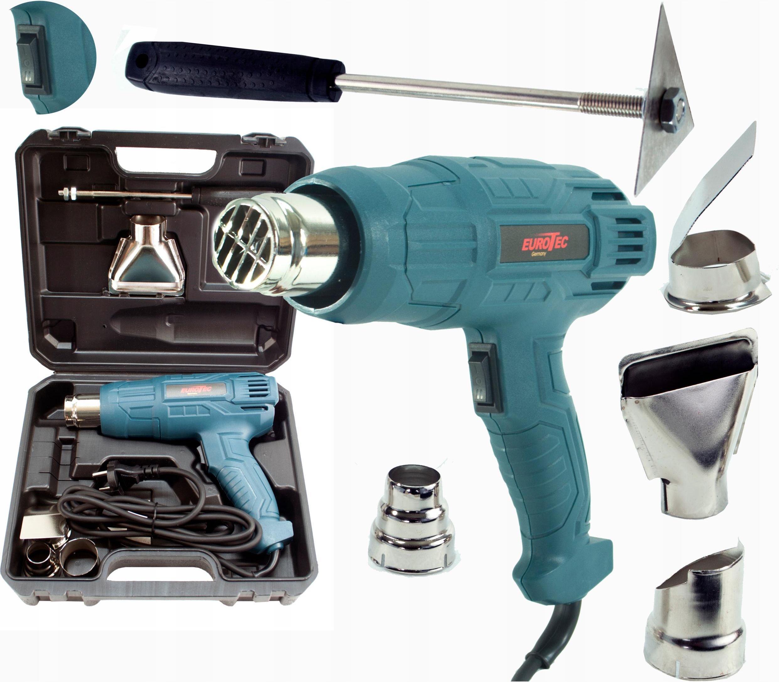 Opalarka Eurotec Opalarka Elektryczna 2 Biegi 2400 W 230 V 600 °C ...