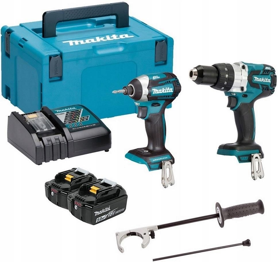 Makita Dhp481 Dtd154 2X5.0Ah DLX2176TJ - Opinie i ceny na Ceneo.pl