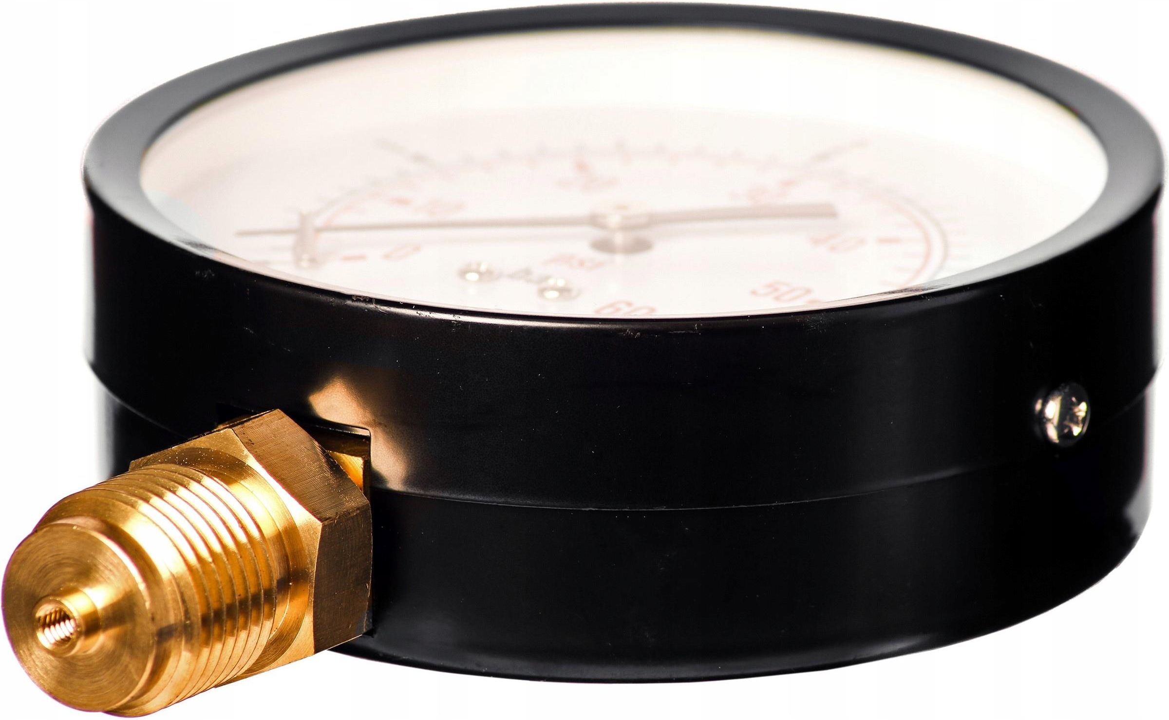 Magnum Manometr 100Mm Radialny 1/2 25 Bar Ciśnienia Dolny MM100R025 - opinie i ceny na Ceneo.pl