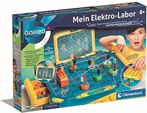 Clementoni Galileo Lab Moje Laboratorium Elektryczne Ekscytująca ...