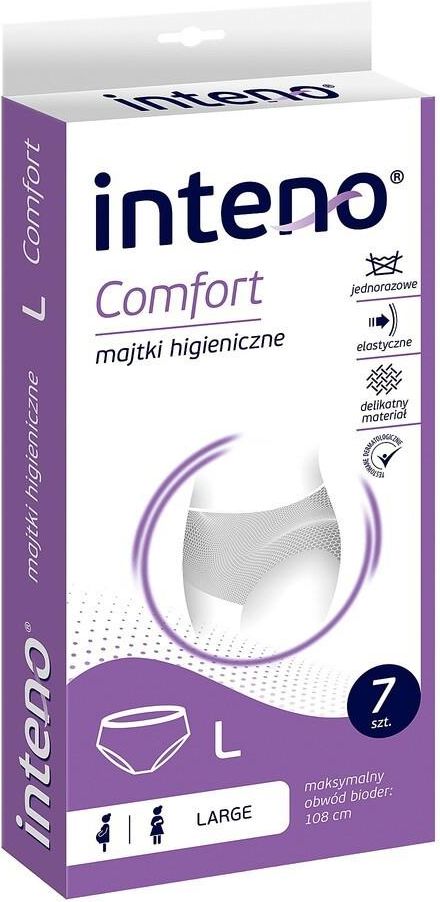 Doz Inteno Comfort Lady Majtki Higieniczne Rozmiar L 7szt. - Opinie i ...