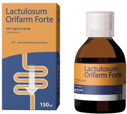 Orifarm Healthcare A/S Lactulosum Orifarm Forte 667 Mg/Ml Syrop 150ml ...