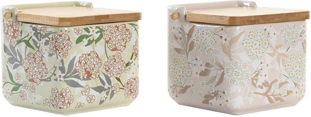 Dkd Home Decor Solniczka Z Pokrywką Bambus Dolomite 750Ml (3041090 ...