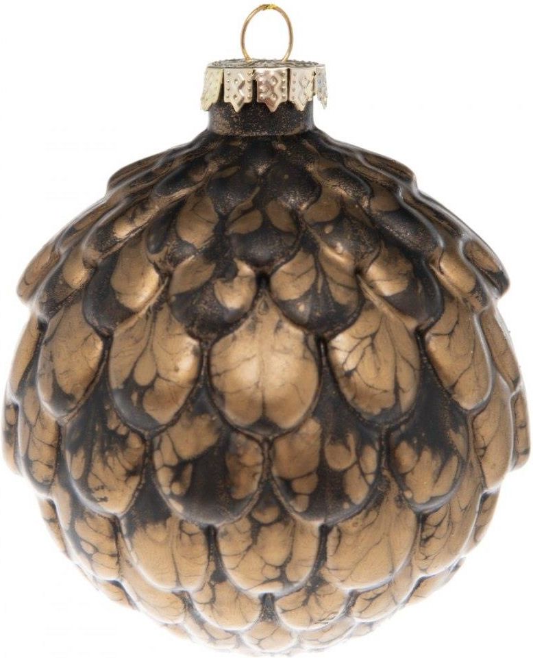 Bombka Tłoczona 8Cm Ciemne Złoto Czarna 98994 - Opinie i atrakcyjne ...