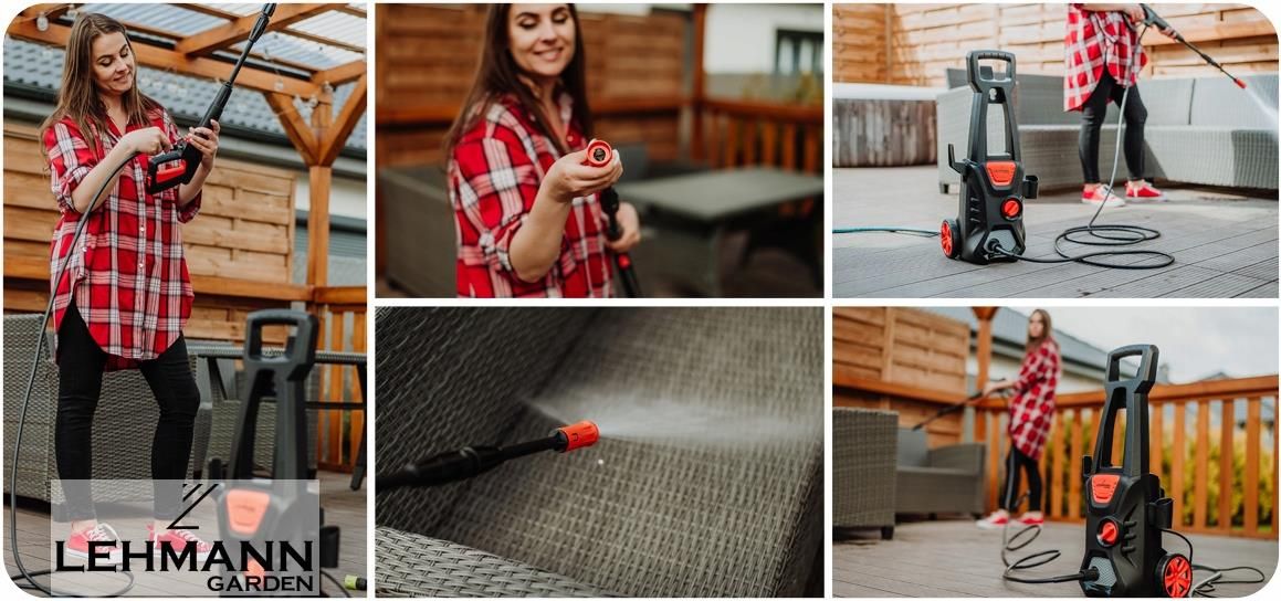 Myjka ciśnieniowa Lehmann Myjka Ciśnieniowa 1600W Power 200 LGAPW1613 - Ceny i opinie - Ceneo.pl