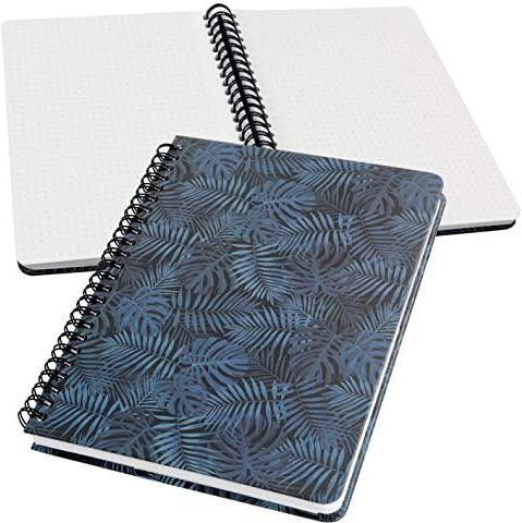 Sigel Jn602 Spiralny Notatnik Podstawowy A5 Kropkowany Twarda Okładka Wzór Żonglowania Niebieski ...