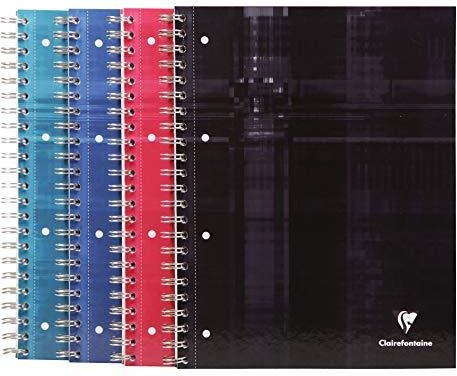 Clairefontaine 8215C Notatnik Spiralny Bind'O Block A4+ 22 5x29 7cm 160 Odrywanych Kartek W ...