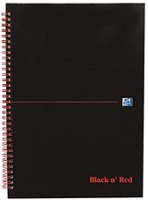 Oxford Black N' Red N Book Wirebound Recyklingowana 90 G/M² 140 Stron ...