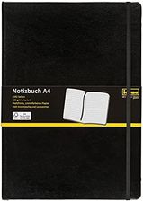 Idena 209280 Notatnik Din A4 W Kratkę Papier Kremowy 192 Strony 80 G/M² Twarda Oprawa Kolorze ...