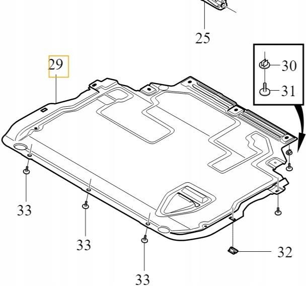 Volvo Osłona Plyta Pod Silnik Oe 3139 31391441 - Opinie i ceny na Ceneo.pl