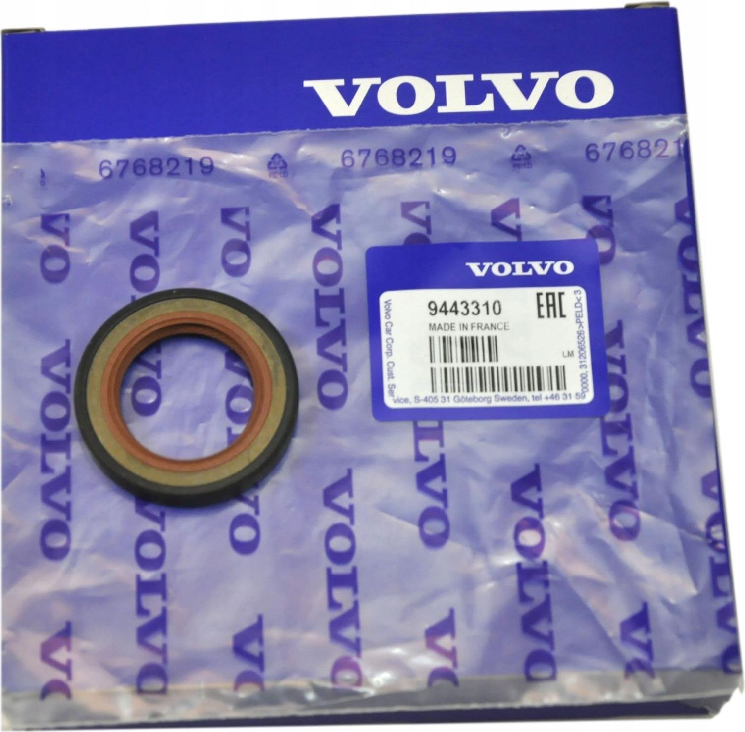 Mechanizm rozrządu Volvo Uszczelniacz Walka Rozrządu Oe 9443310 ...