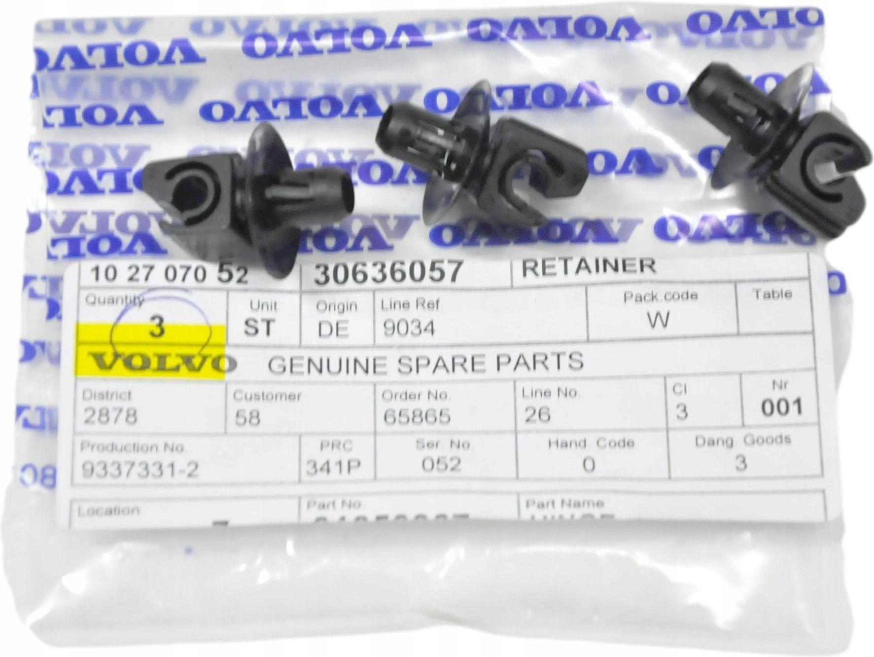 Volvo Uchwyt Przewódu Hamulcowego 30636057 - Opinie i ceny na Ceneo.pl