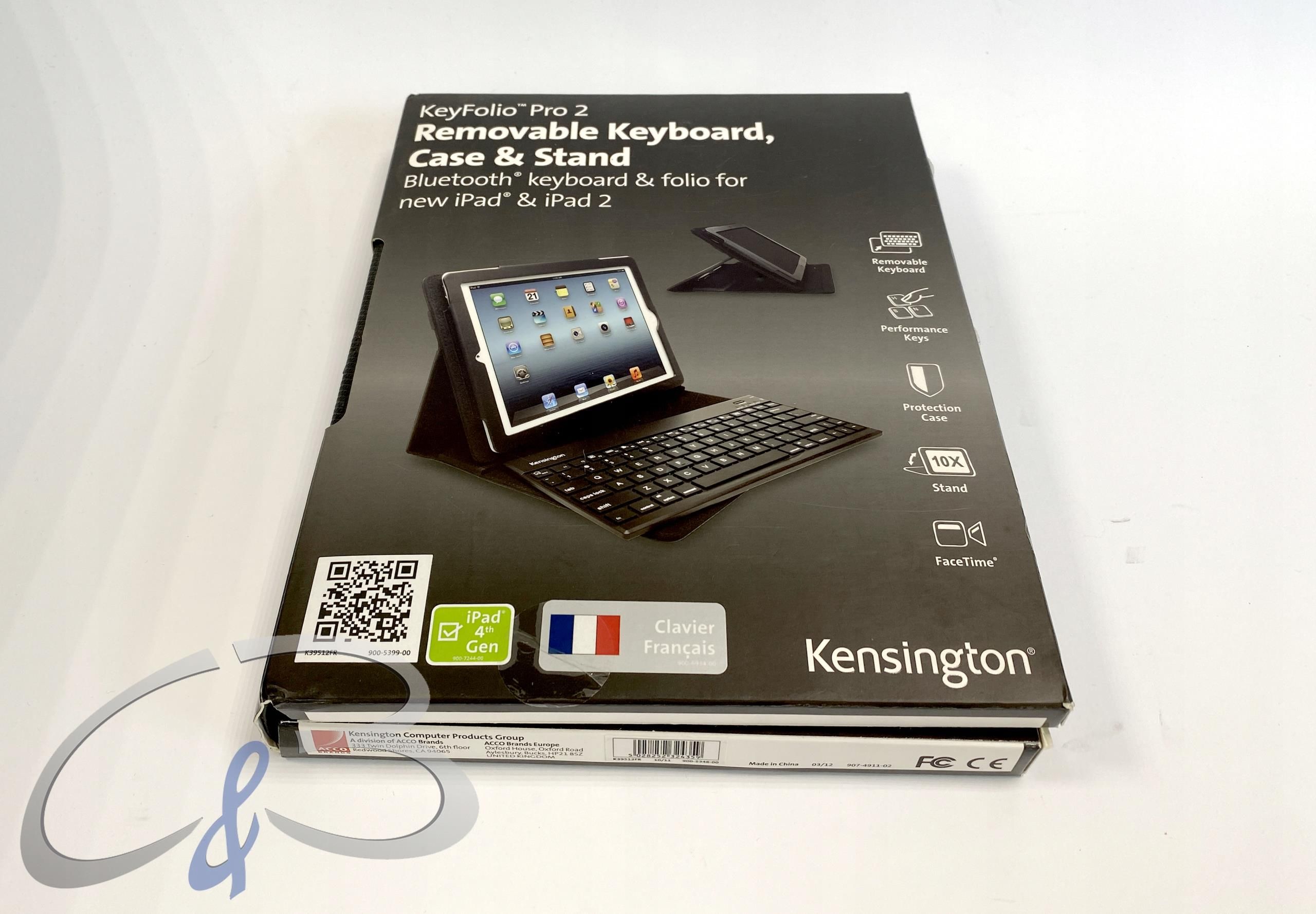 Kensington KeyF Pro2 f iPad2 Rmvbl Keybrd&Stnd (K39512FR) - Opinie i ...