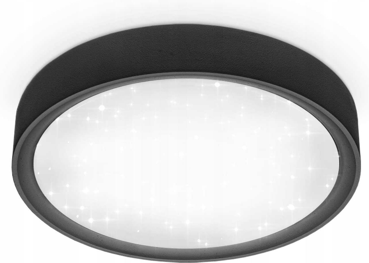 Ns-Lighting Plafon Led 12W Czarny Korytarz Kuchnia (1436) - Opinie i ...