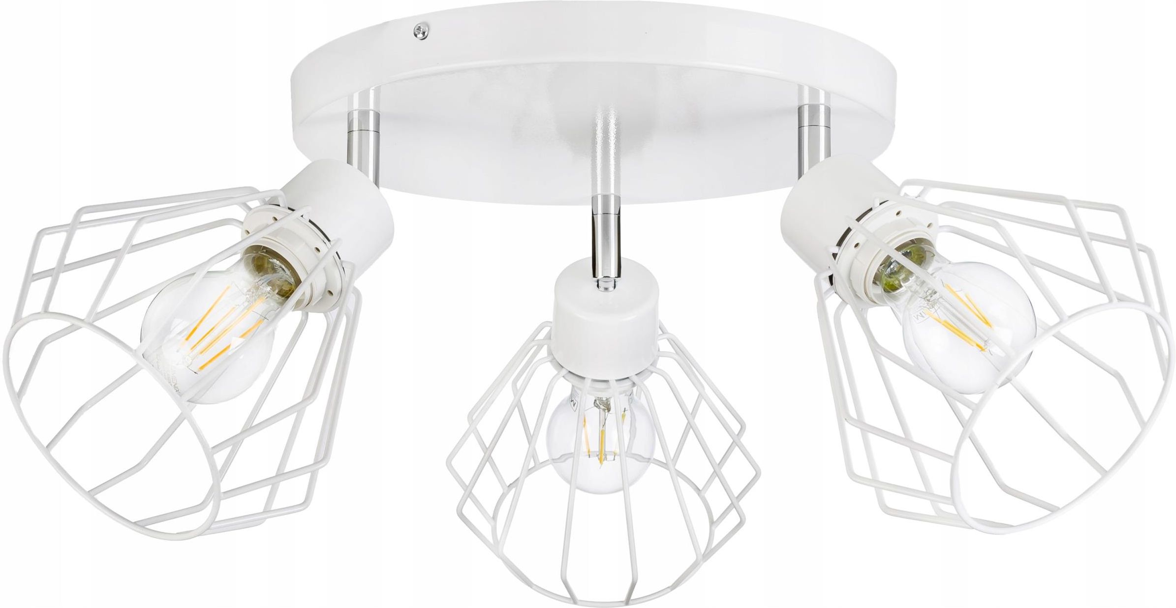 Led-One Lampa Plafon Sufitowa Żyrandol Ruchomy Loft Drut (5904261921287 ...